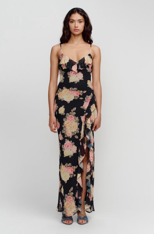 Ownley - Leia Maxi Dress Vintage Roses – Mixed Lollies ASP